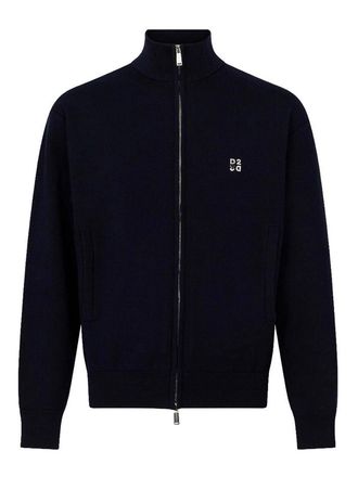 Dsquared2 Cardigan - Bleu Fonc&eacute;