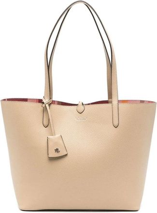Ralph Lauren Femme, Sacs, Beige, Taille: ONE Size Reversible Tote Bag