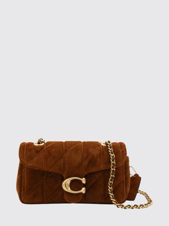 Coach Mini sac &agrave; bandouli&egrave;re Tabby en cuir matelass&eacute; avec logo en m&eacute;tal
