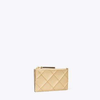 Tory Burch Damen Weiches Fleming Kartenetui mit Rei&szlig;verschluss