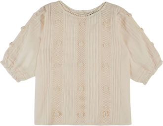 Emile Et Ida Blouse Brod&eacute;e Coton Emile et Ida