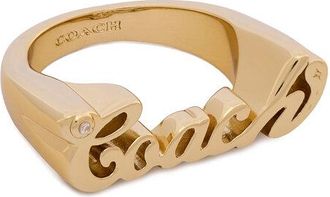 Coach Ring 37557624 Goldfarben