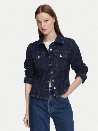Calvin Klein Jeans Jeanshemd LV047G749G Dunkelblau Slim Fit