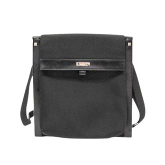 Gucci Pre-owned Nylon Cross Body Bag - - Pre-owned - Damen - Schwarzk - ONE SIZE