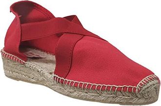 Toni Pons Elastic, Femme Espadrille Rouge - 40 EU