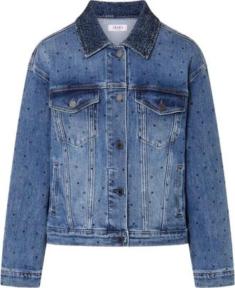 Liu Jo Denim Vestes - Femme - Vestes - Bleu - Taille: 36 FR