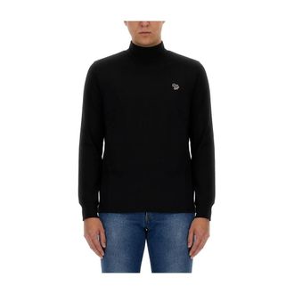 Paul Smith Gestreiftes Baumwoll-T-Shirt - - Tops - Herren - Schwarzk - 2XL