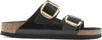 Birkenstock Femme, Chaussures, Noir, Taille: 41 EU Chaussures plates Coupe &eacute;troite
