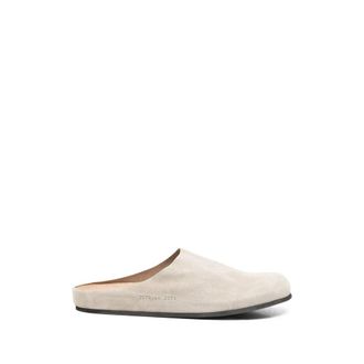 Common Projects Suede Clogs