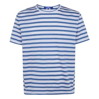 Junya Watanabe Homme, Tops, Multicolore, Taille: XL T-shirt &agrave; Manches Courtes et Rayures