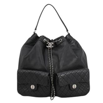 Chanel Pre-owned Matelasse Backpack - - Pre-owned - Damen - Schwarzk - ONE SIZE