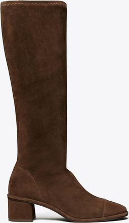 Tory Burch Kniehohe Stiefel mit Zehenkappe