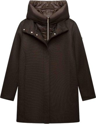Unity Manteau Au Genou - Marron