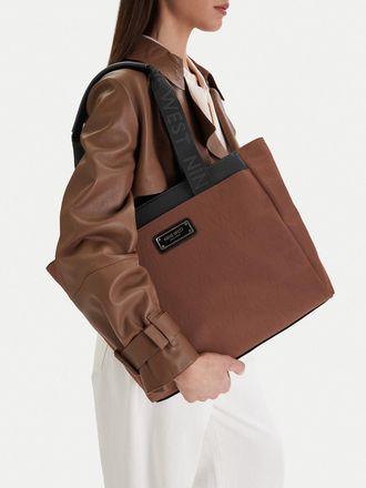 Nine West Handtasche Nine West CEO-Brielle-LA374-4705 Braun