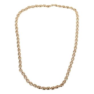 Max Mara Collier long m&eacute;tallique Mxaaquila - Femme - Accessoires - Brun - Taille: ONE Size