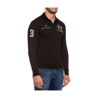 La Martina Herren, Oberteile, Schwarzk, 2XLGr&ouml;&szlig;e