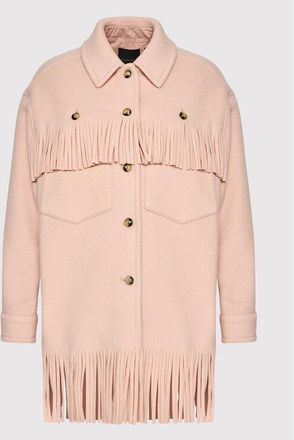 Pinko &Uuml;bergangsjacke Fiambala 1G16S1 Y7E3 Rosa Regular Fit