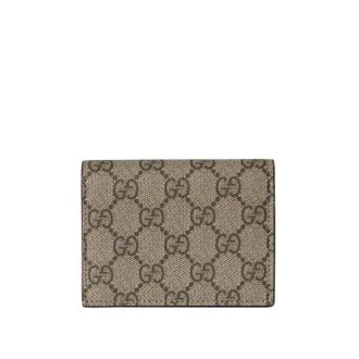 Gucci Womens Two-Tone Wallet Yellow Leather & Purses