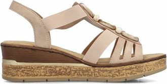 Rieker Damen, Schuhe, Beige, 41 EUGr&ouml;&szlig;e