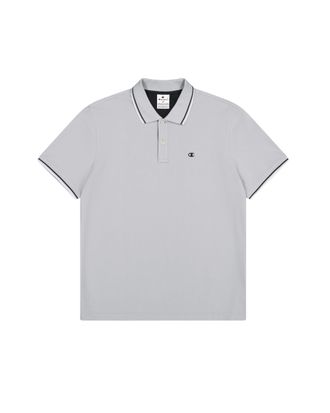 Champion Herren Legacy-Polo with Chest Logo Polohemd, Grau (Es074), XXL