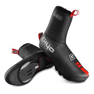 Lixada Winter Cycling Schuh&uuml;berz&uuml;ge Winddicht Regenschutz f&uuml;r M&auml;nner Damen Rennrad Schuh&uuml;berz&uuml;ge Elastic Anti Slip Warm halten zum Radfahren, S-XXL (EU Gr&ouml;&szlig;e