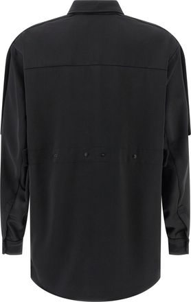 Moncler Satin Shirt - Black