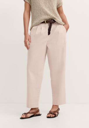 Bugatti Damen Freizeithose Modern Fit mit Bundfalten