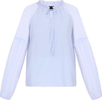 Dreimaster Dreimaster Bluse Frauen hellblau