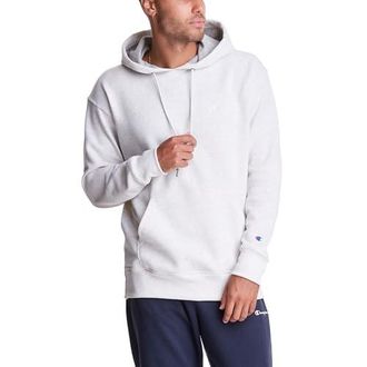 Champion Fleece, Comfortable Hoodie, Sweatshirt for Men (Reg. Or Big & Tall) Chemise, Logo C Oatmeal Heather, XL Homme