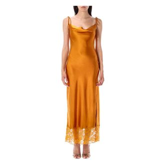 Self Portrait Damen, Kleider, Braun, 2XSGr&ouml;&szlig;e