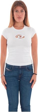 Diesel Damen, Oberteile, Weiß, LGröße