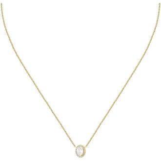 Cleor Collier en argent 925/1000 et zircon