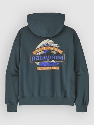 Patagonia Great Waves Daily Sweat &agrave; capuche bleu