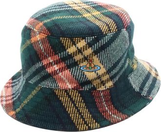 Vivienne Westwood bob à logo Orb brodé (années 2020) - Vert