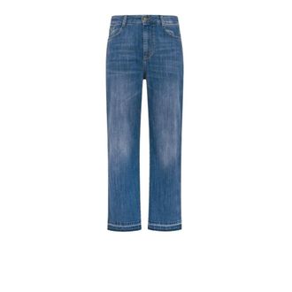 Momoni Damen, Jeans, Blau, LGr&ouml;&szlig;e