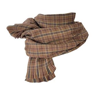 Generic Foulard de plage classique chaud doux grande couverture ch&acirc;le &eacute;charpes de jeu, caf&eacute;, A