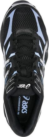 Asics Mesh with Dual Stripe Detail Sneaker - Black