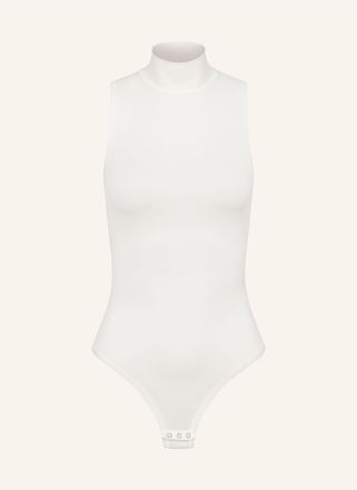 erlich textil Erlich Textil Light Touch Stehkragen Body Aus Weichem Lyocell weiss