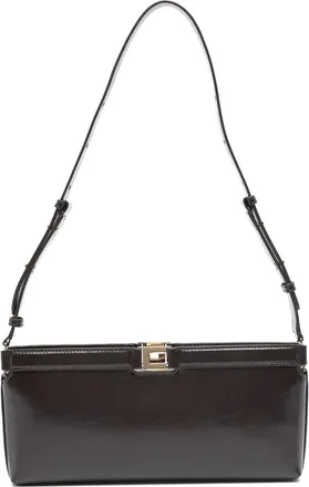Elisabetta Franchi Sac Port&eacute; &Eacute;paule - Marron