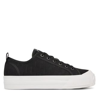 Karl Lagerfeld Sneakers aus Stoff KARL LAGERFELD Kampus Max V KL50526 Schwarz
