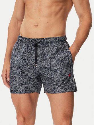 Beverly Hills Polo Club Badeshorts P-SS26M-BREA-0725 Dunkelblau Regular Fit