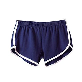 Generic Short de sport pour femme - Short de yoga - Mini short de gym sexy - Short de sport tendance pour femme - Short de course pour femme - Short de course