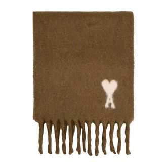 Ami Homme, Accessoires, Brun, Taille: ONE Size Ami de Coeur Scarf