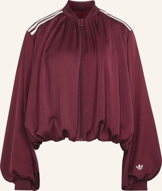 adidas Originals Adidas Originals Originals Jacke, Satin, Plissiert rot