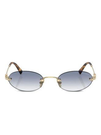 Miu Miu Eyewear MU A54S Sonnenbrille - Gold