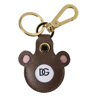 Dolce & Gabbana Homme, Accessoires, Brun, Taille: ONE Size Porte-cl&eacute;s & Bijou de Sac