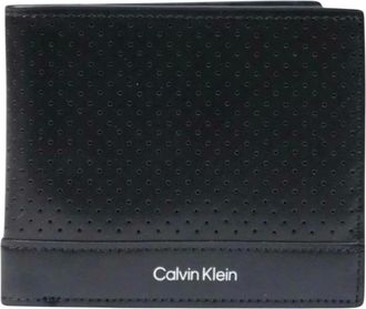Calvin Klein Portefeuille perfor&eacute; - Homme - Accessoires - Noir - Taille: ONE Size