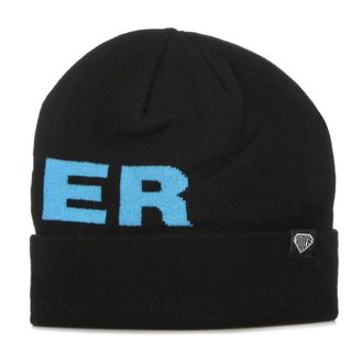 Iuter Iuter, Homme, Accessoires, Noir, Taille: ONE Size Bonnet Beanie Noir avec Grand Logo