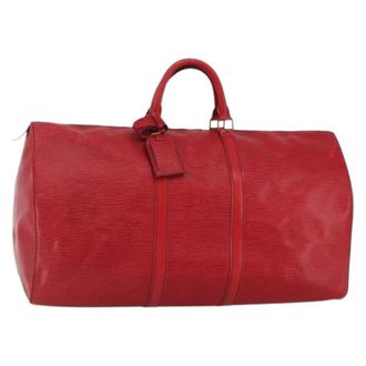 Louis Vuitton Sac Boston Vintage Pre-owned - Femme - Pre-owned - Rouge - Taille: ONE Size