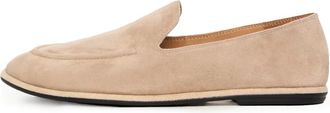 Cesare Gaspari Femme, Chaussures, Beige, Taille: 37 EU Soft Step Suede Mocassins